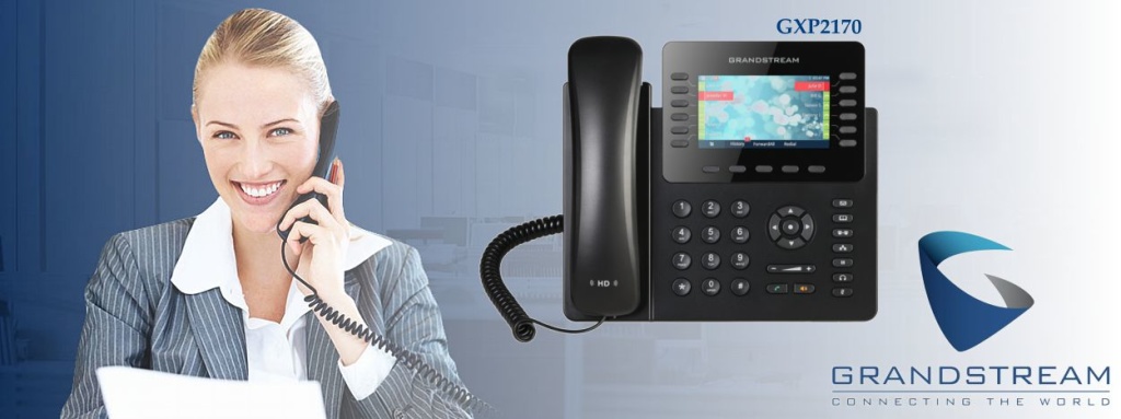 Grandstream GXP2170 IP Telephone Dubai | IP Phones UAE