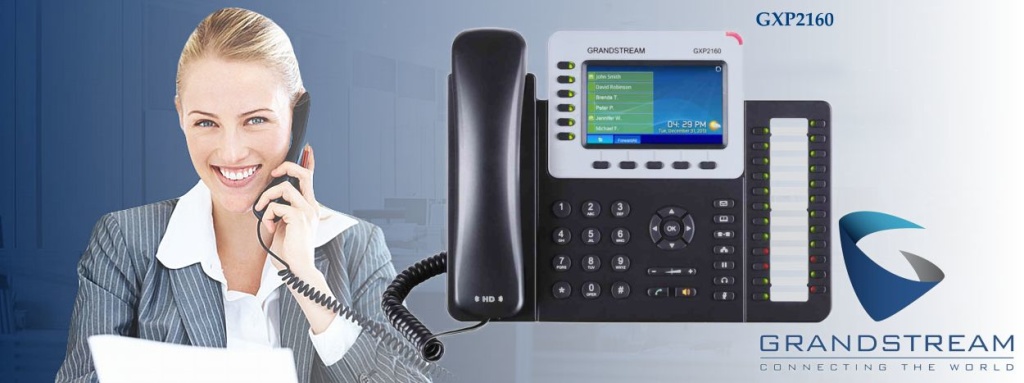 Grandstream GXP2160 IP Phone Review and Buy in Dubai,AbuDhabi UAE